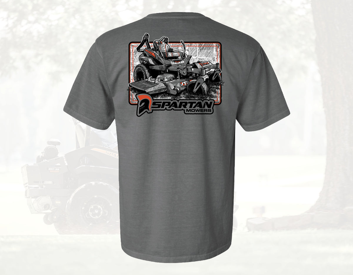 Spartan Sketch Comfort Color – Intimidator Group